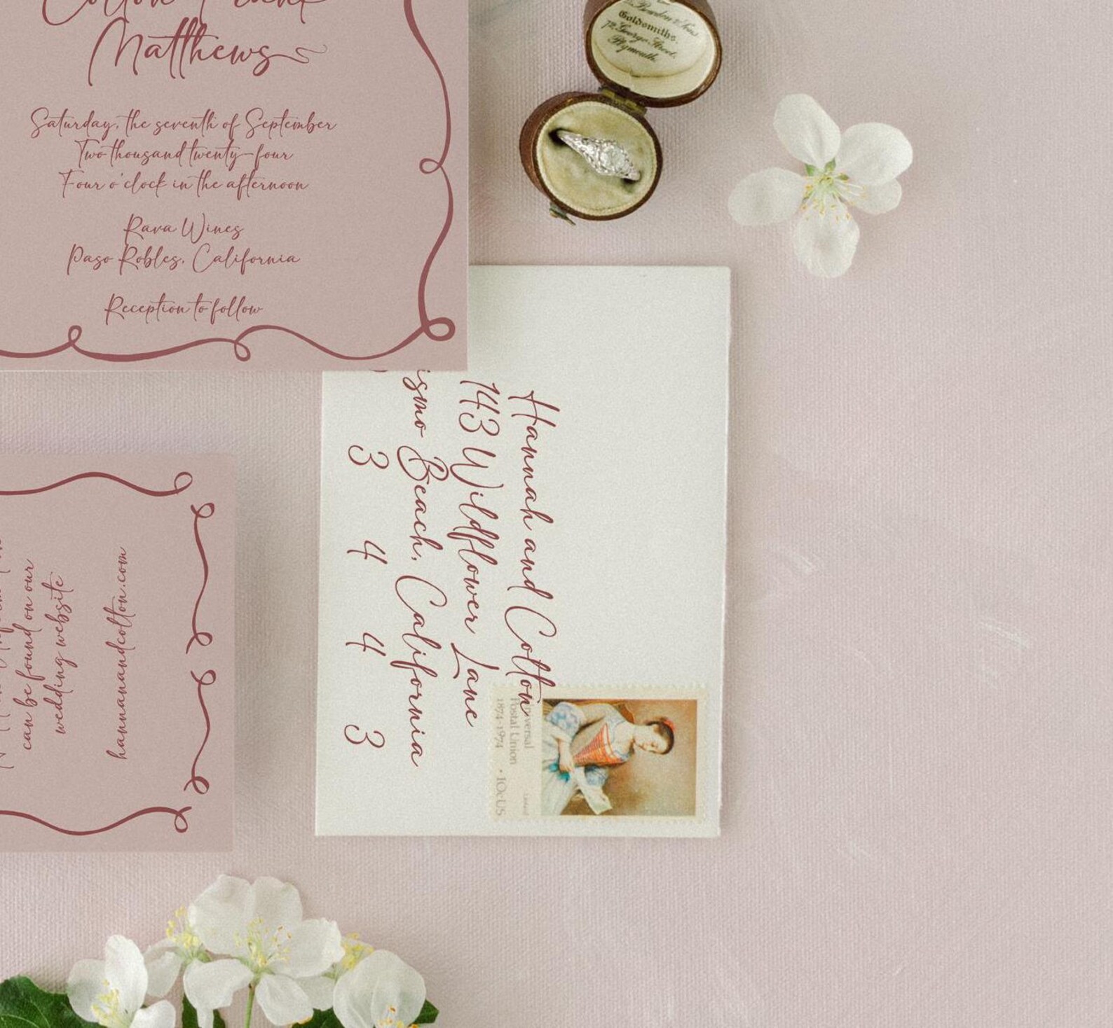 Wedding RSVP Envelope Printed Addressing Add On - Etsy