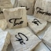 Custom Natural Stone Table Numbers, Wedding Signs, Rustic Event Decor ...