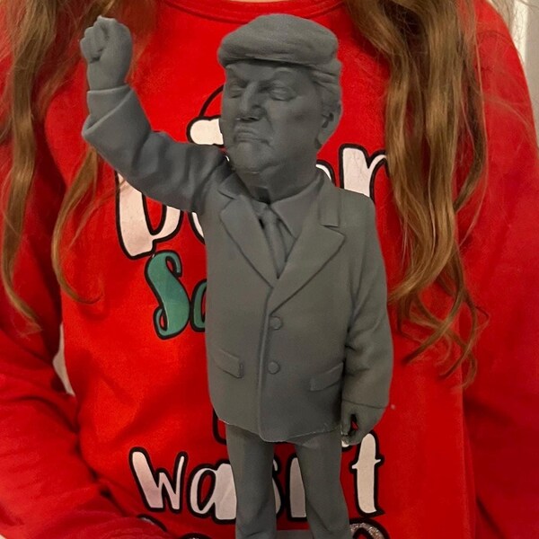 Trump Fight Statue - Etsy
