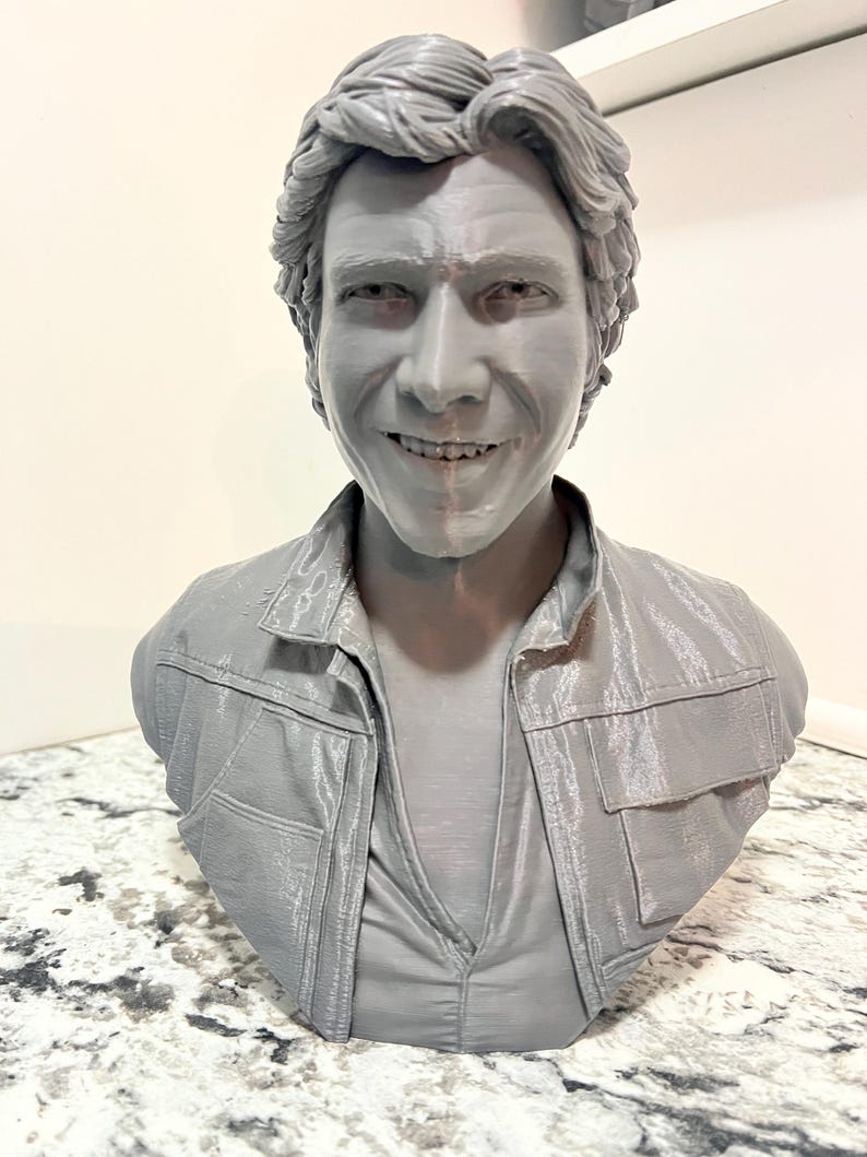 General Han Solo 241mm Statue Iconic Detail With Signature Jacket - Etsy