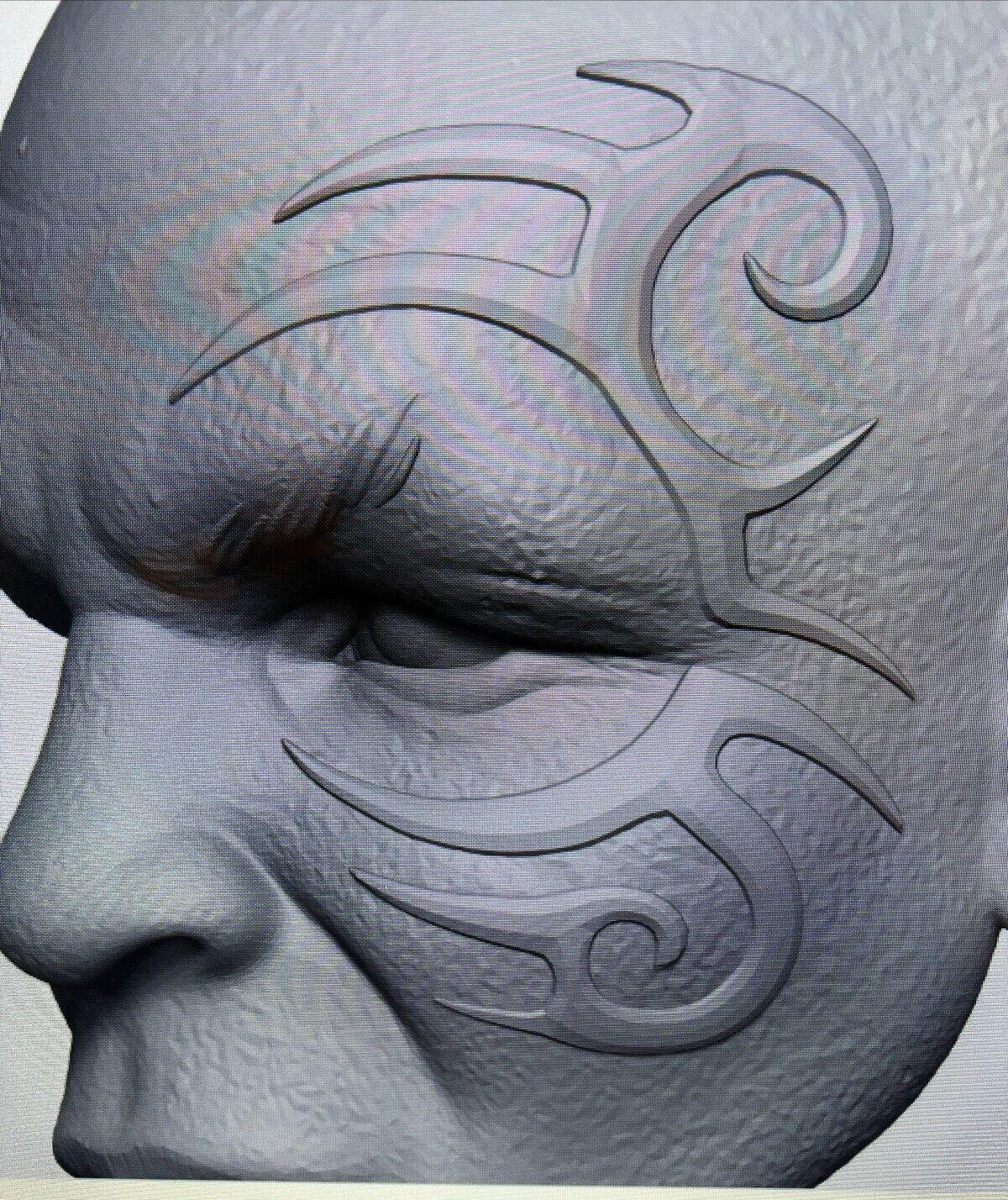 Mike Tyson Gold Head and Tattoo 3D Printed Bust - Etsy
