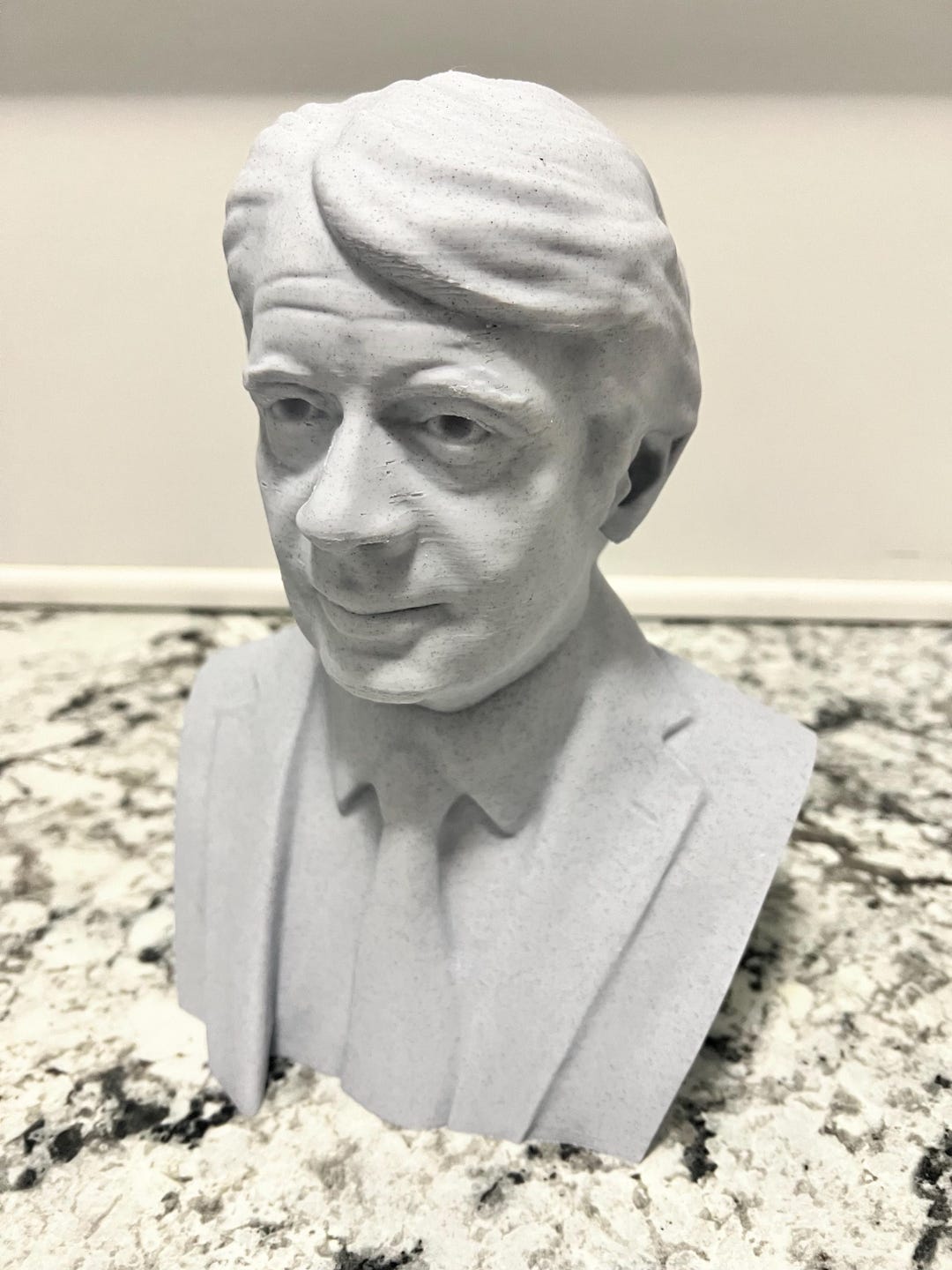 39th President Jimmy Carter Marble 3D Print 9.5 Inch Medium Sized ...