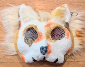 Calico Cat Therian Mask Premade - Etsy