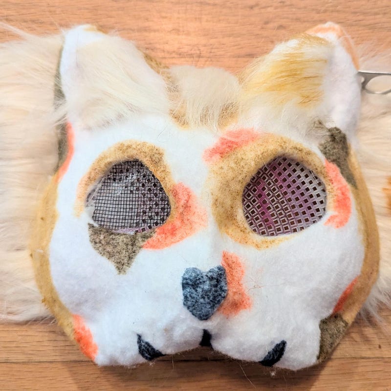 Calico Cat Therian Mask - Etsy