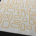 Yellow Windows Screen Printed Fabric Panel Linen or Cotton - Etsy UK