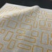 Yellow Windows Screen Printed Fabric Panel Linen or Cotton - Etsy UK