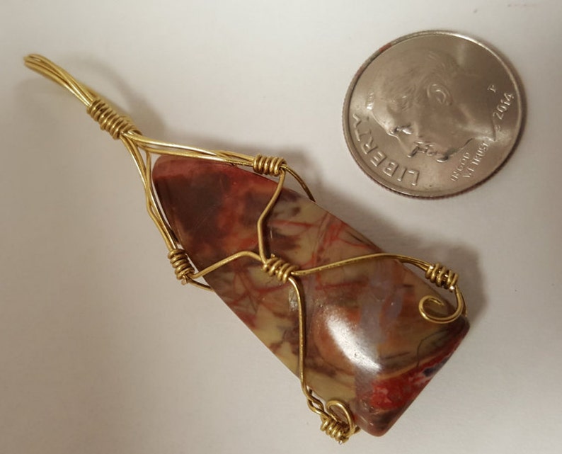 Wire Wrapped Agate Arrowhead - Etsy