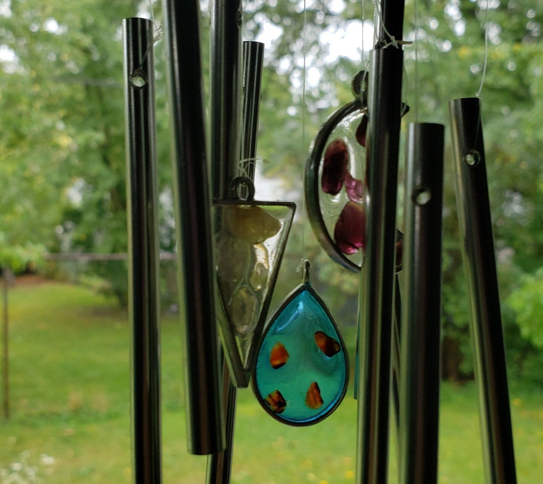 Twinkle Tones Resin-and-crystal Wind Chimes - Etsy