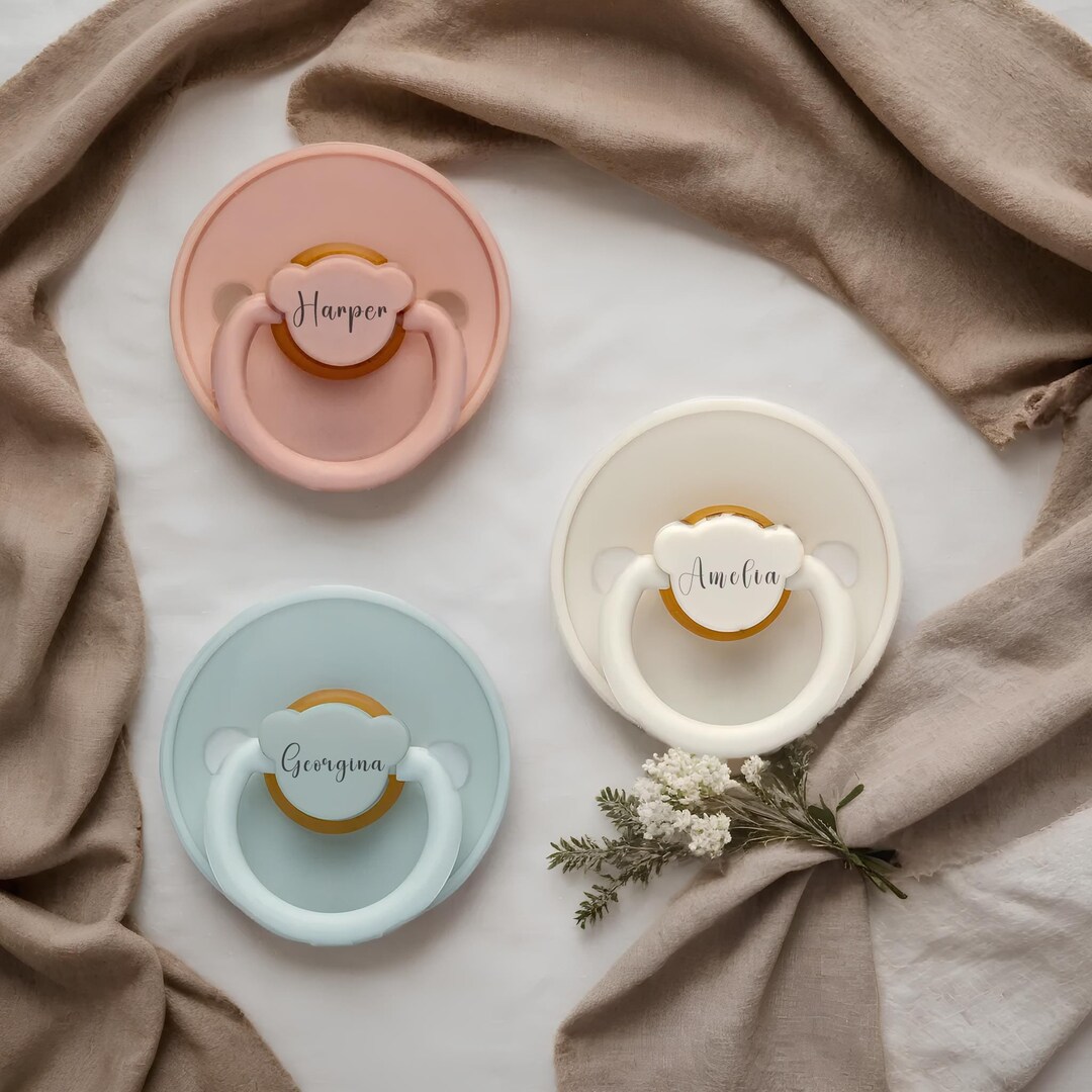 Personalised Pacifier,rubber Soother Cherry Shaped Dummy,danish Soother ...