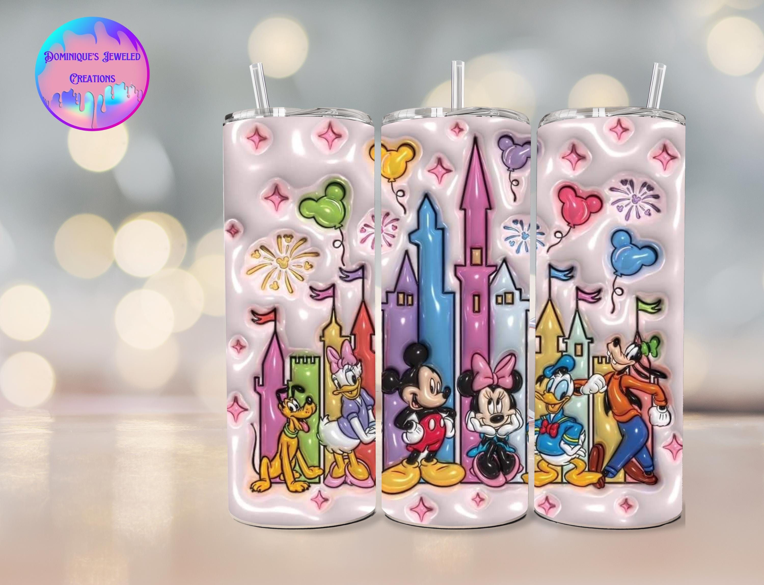 3D Puff Mickey Clubhouse 20 Oz Tumbler Wrap - Etsy
