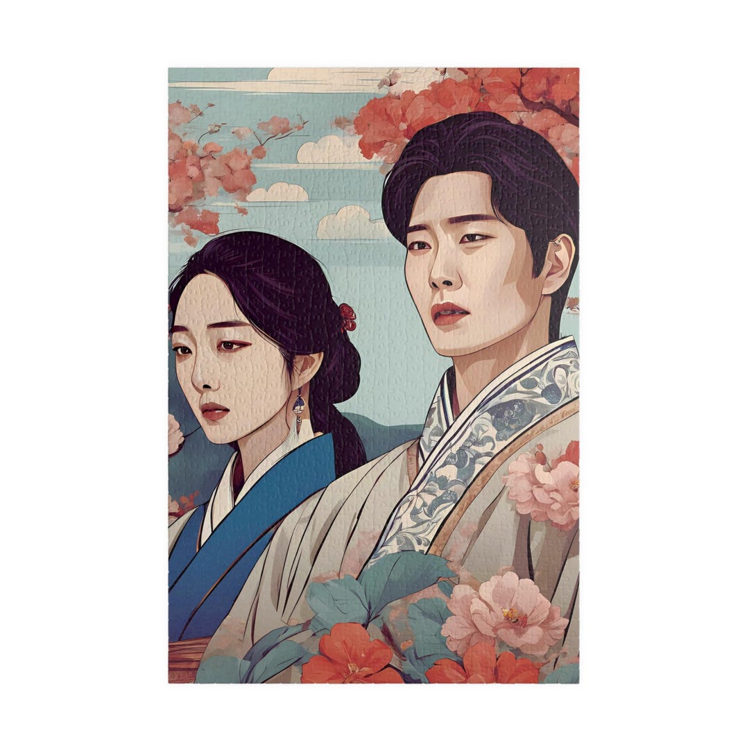 Kdrama Puzzle - Fan of Korean Drama Gift, Jigsaw Puzzle for Adults ...
