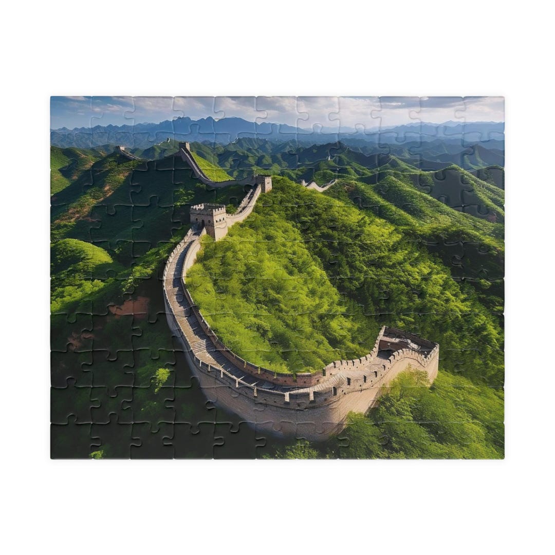 Great Wall of China World Landmark Puzzle, Gifts for Travelers, Jigsaw ...