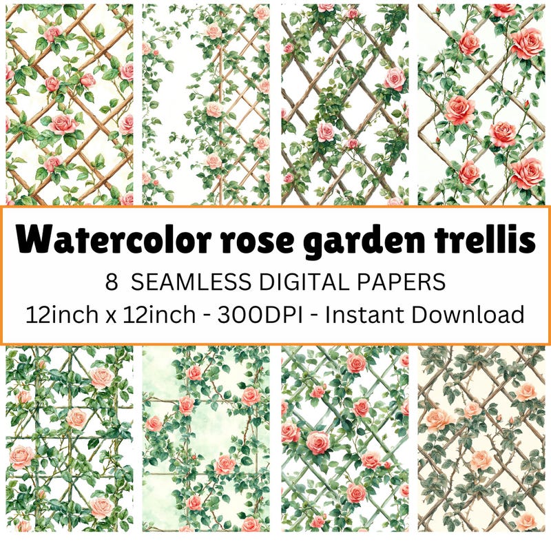 Trellis Pattern - Etsy