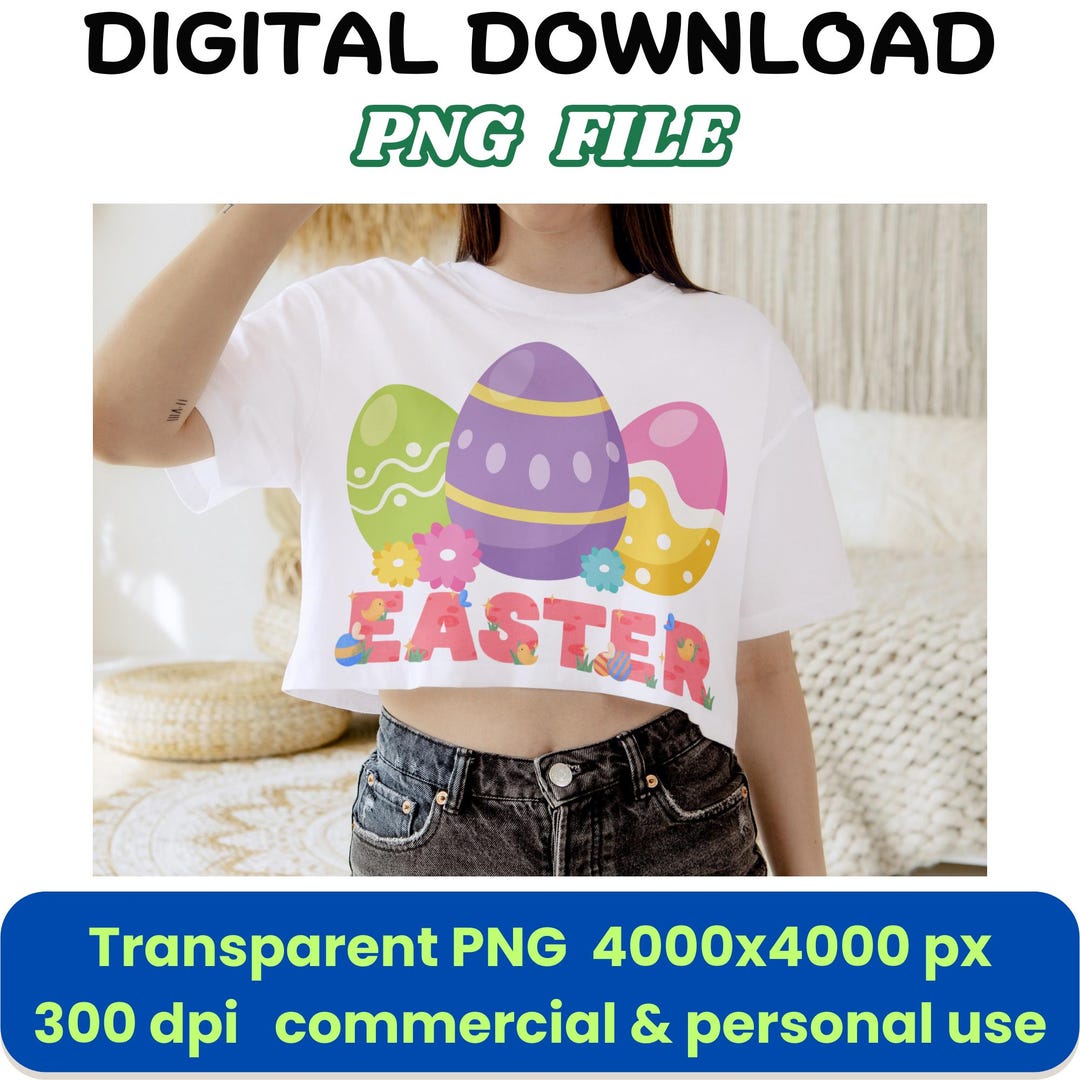 Easter Egg PNG: Festive Spring Clipart (digital Download) - Etsy