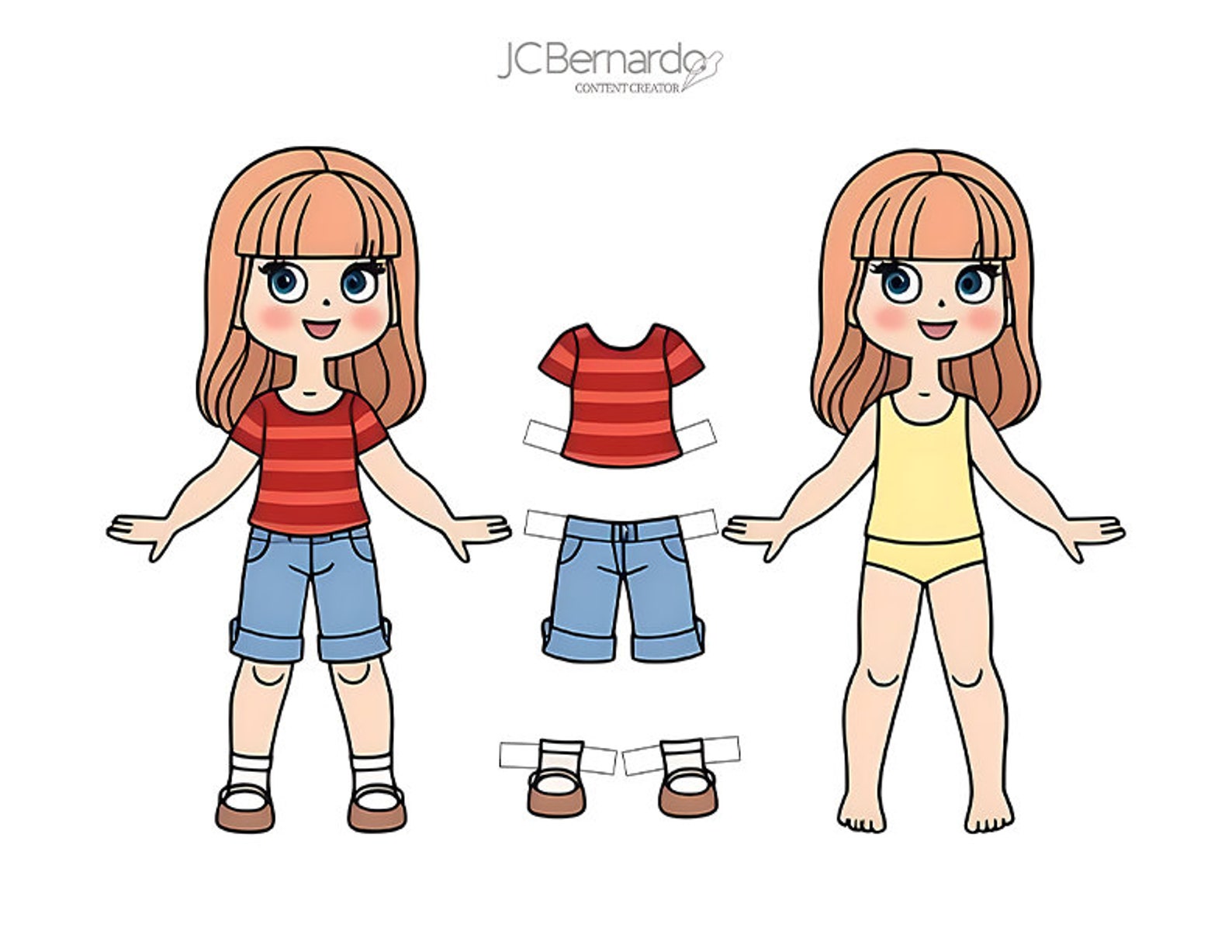 Explore Packs of Cut Out Paper Dolls With Fashion Flair Includes ...