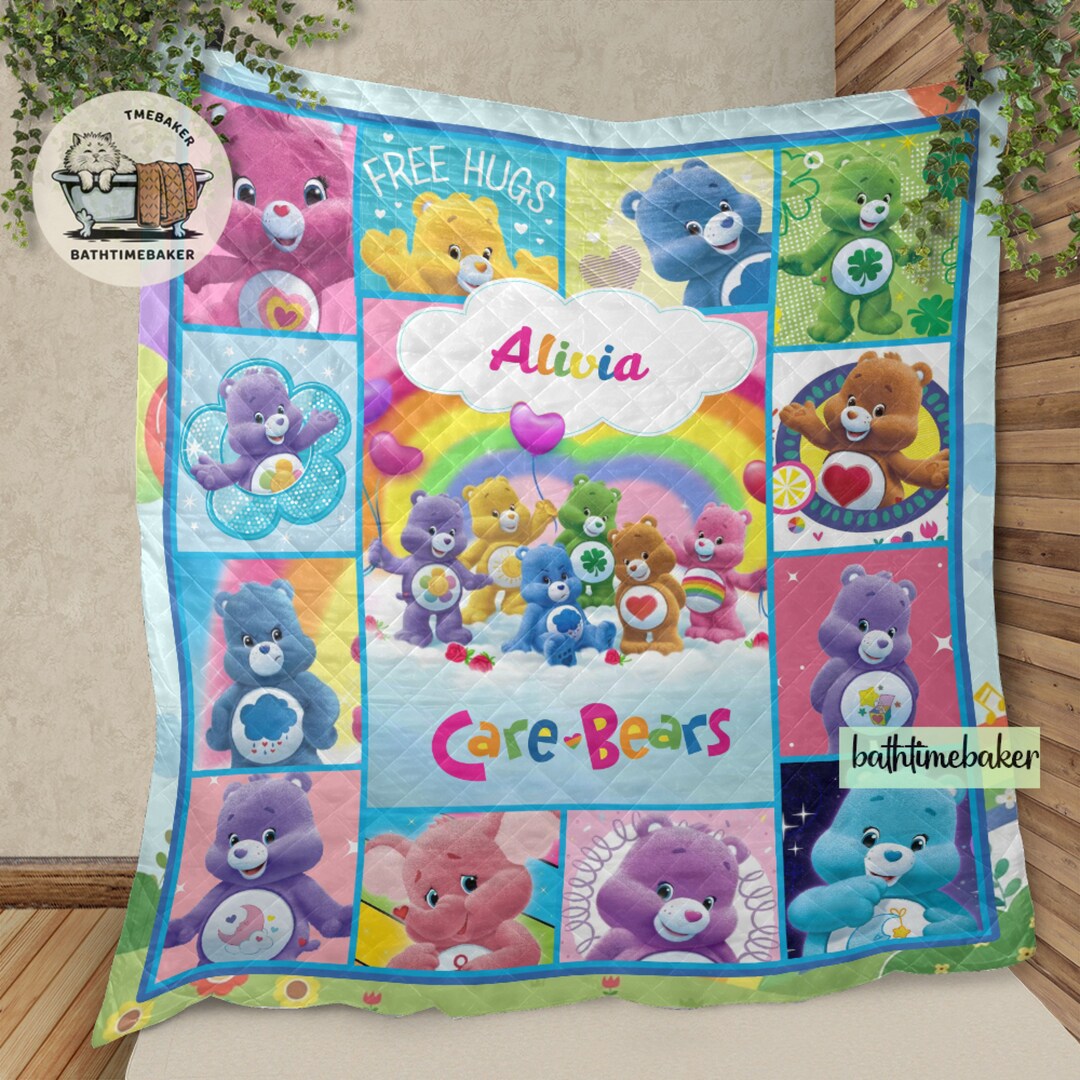 Care Bears Fleece Blanket, Care Bears Fleece Blanket With, Cozy Fleece ...