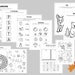 45 Fall Printable Activity Pages for Preschool and Kindergarten ...