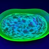 BURMESE Uranium Glass Set ,very Rare.sold as Pair. - Etsy Canada