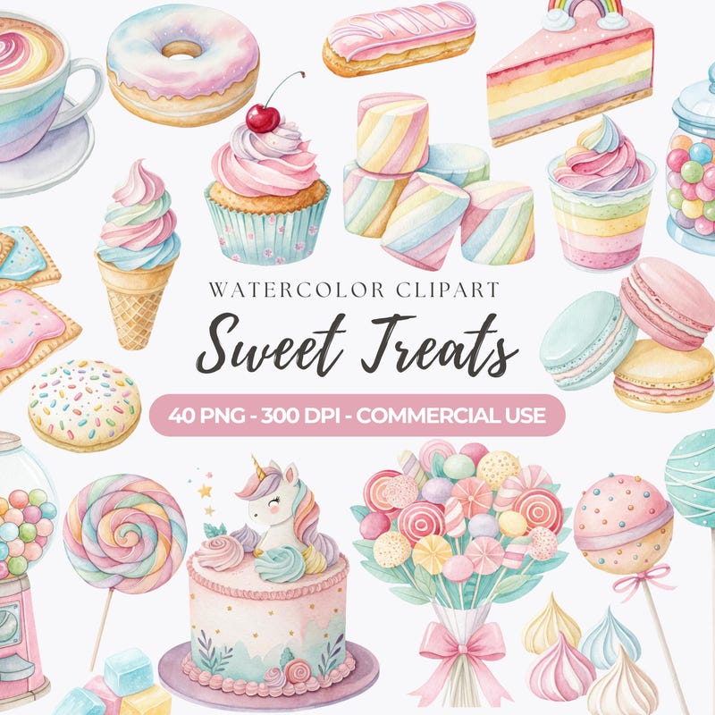 Sweets Cliparts - Etsy