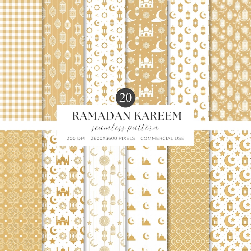 Ramadan Star and Moon - Etsy