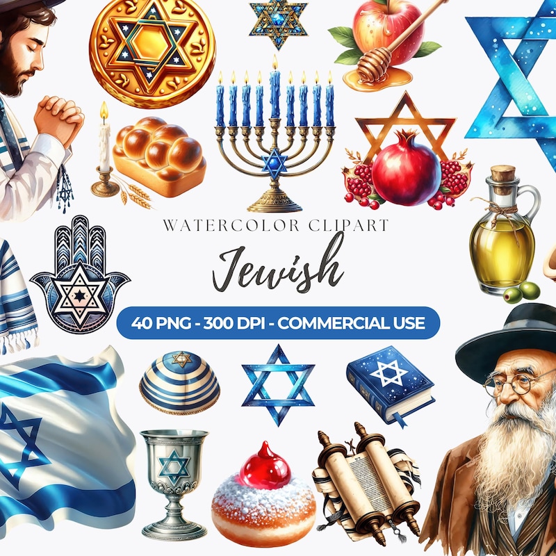Jewish Clip Art - Etsy