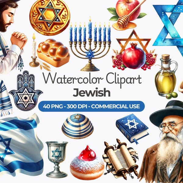 Jewish Clip Art - Etsy