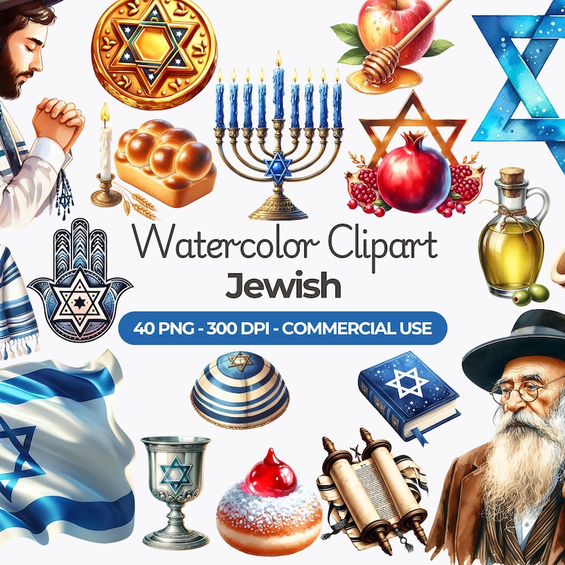 Jewish Clip Art - Etsy