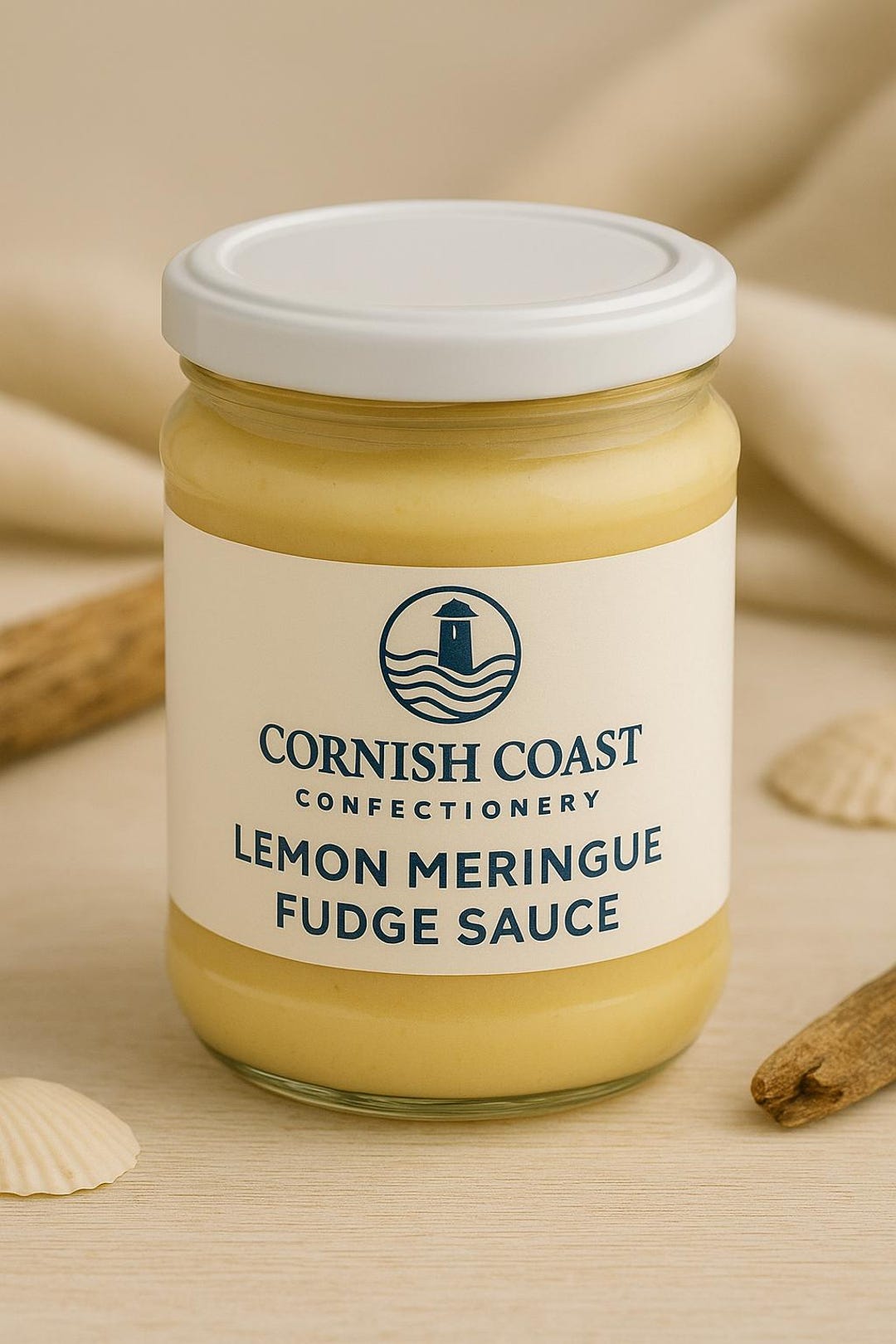 Lemon Meringue Fudge Sauce I Handmade Cornish Dessert Sauce | Luxury ...