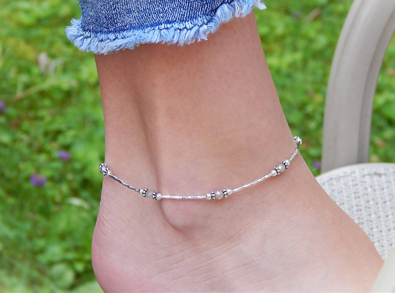 11 Inch Ankle Bracelet, 10 Inch Anklet for Women, Plus Size Ankle ...