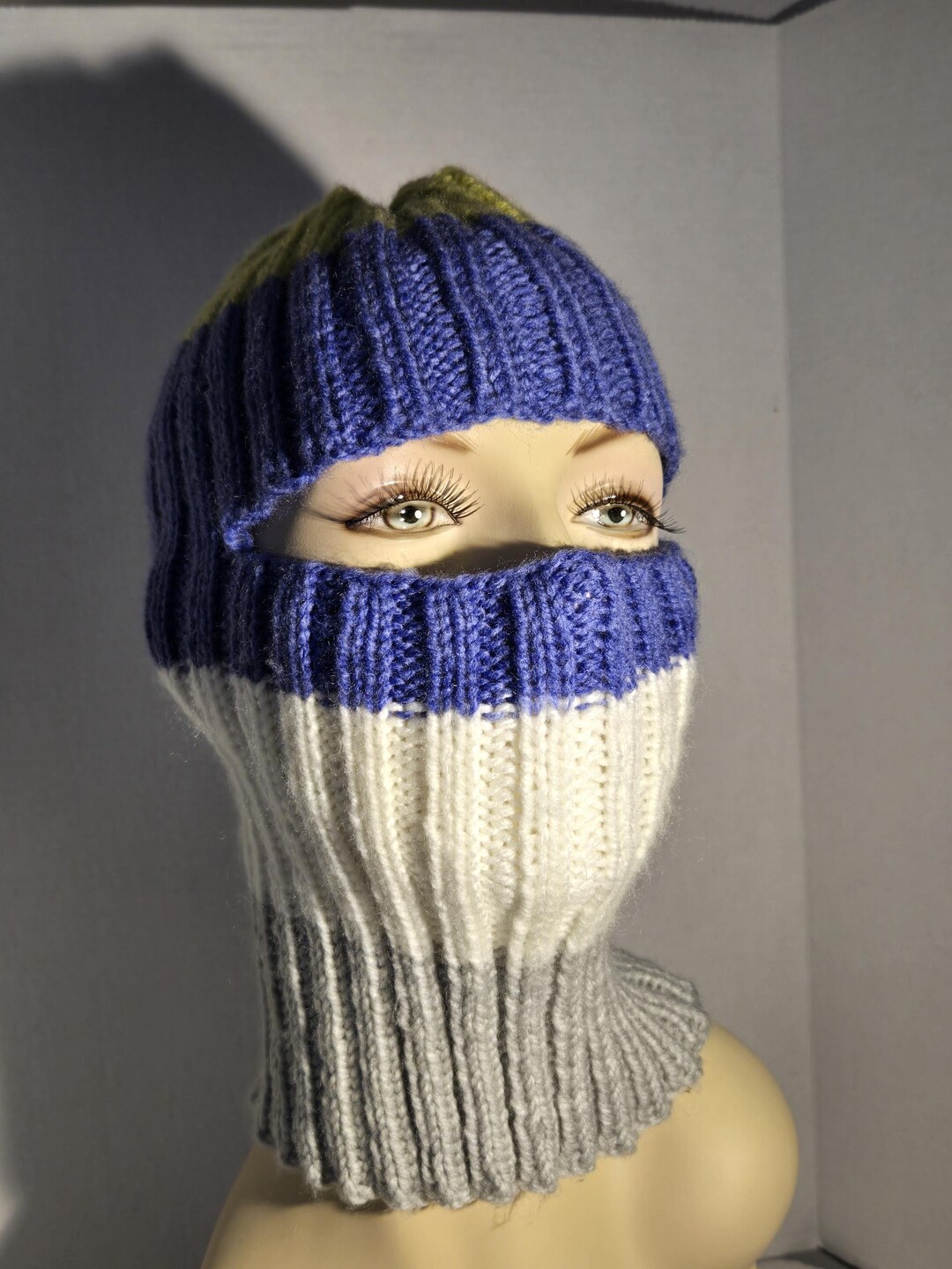 Striped Ski Mask - Etsy