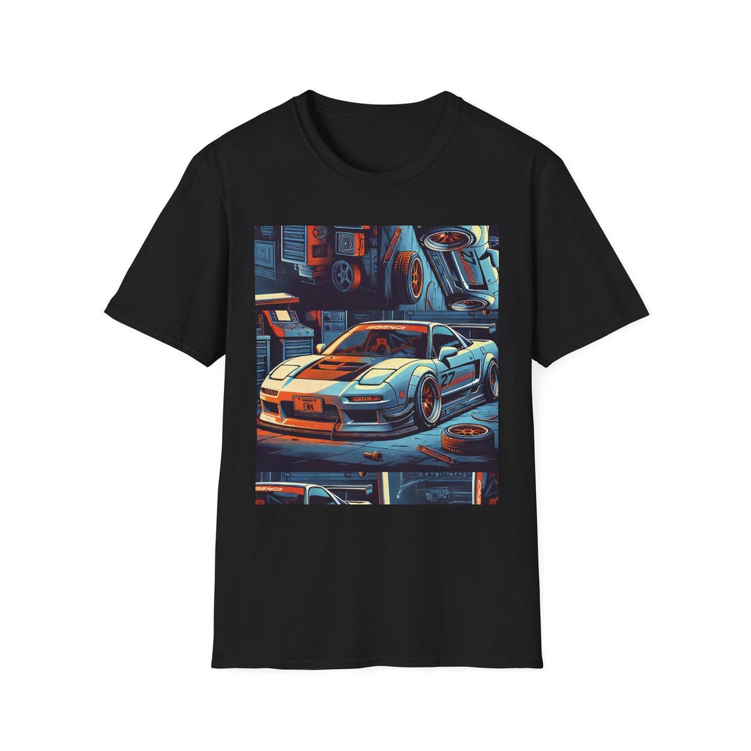 Honda NSX Unisex Soft-style T-shirt - Car Enthusiast, Automotive ...