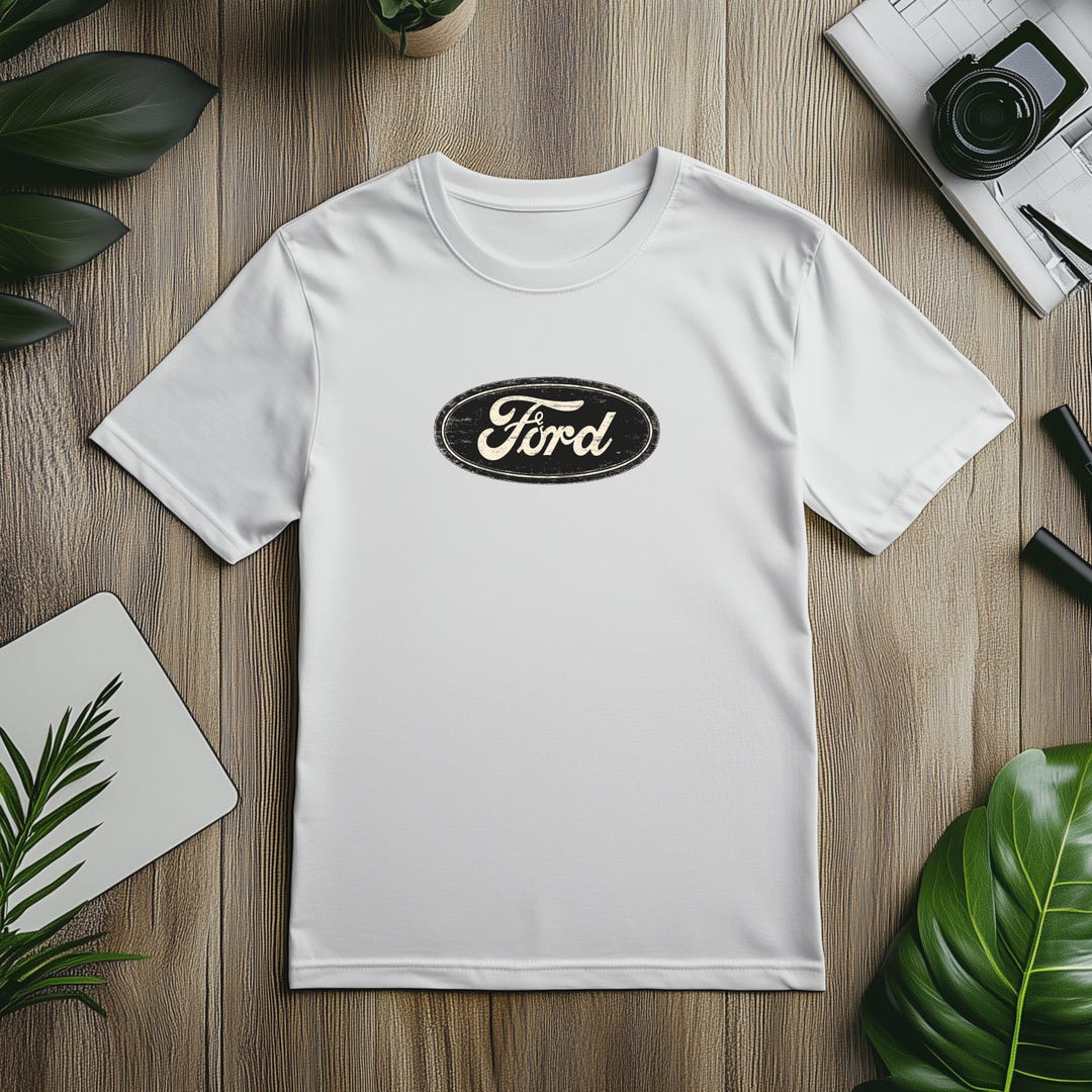 Ford T-shirt, Ford-logo, Vintage, Ford, Shirt, Sports Car T-shirt ...