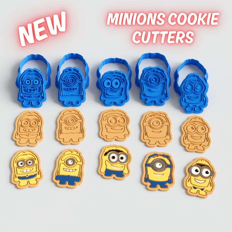 Minion Cookies - Etsy