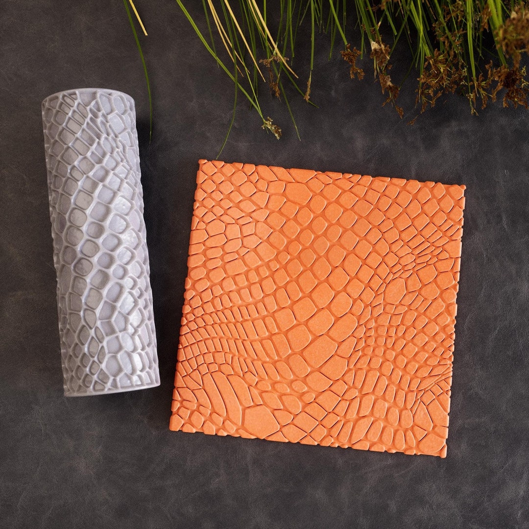 Cobblestone Texture Roller Seamless Polymer Clay Texture Roller ...