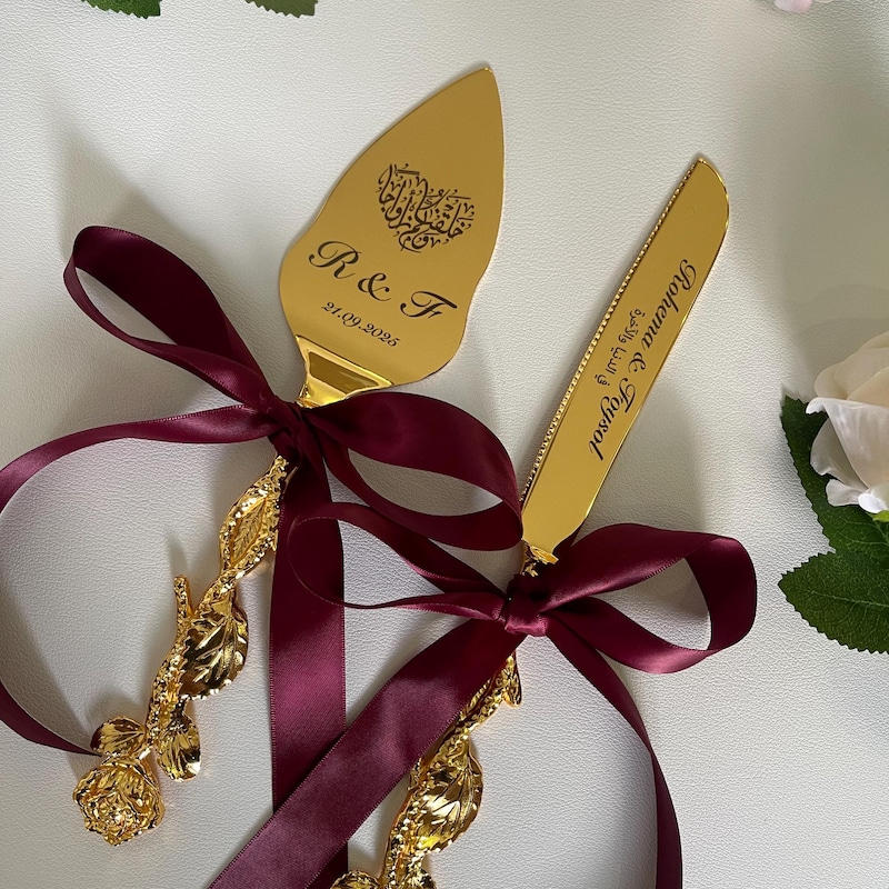 Cake Cutting Set Asian - Etsy