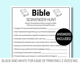 Bible Emoji Puzzle | Youth Group Games | Church Games | Bible Study ...