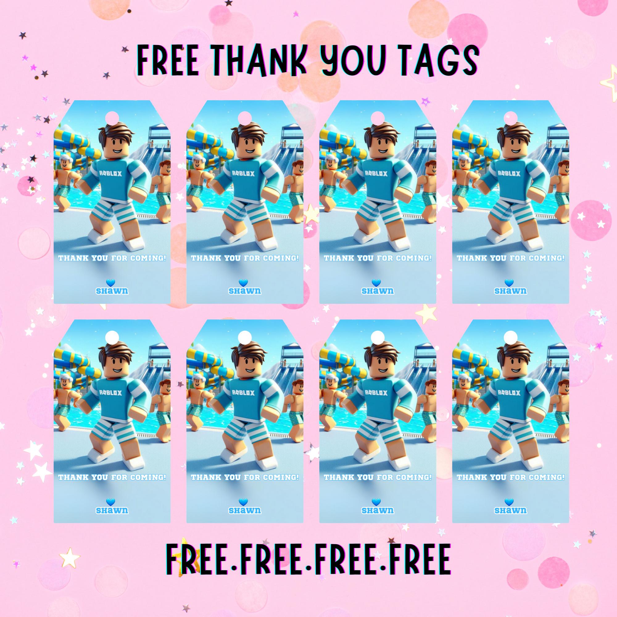 Roblox Pool Party Birthday Invitation Gamer Party Invite Roblox Boy ...