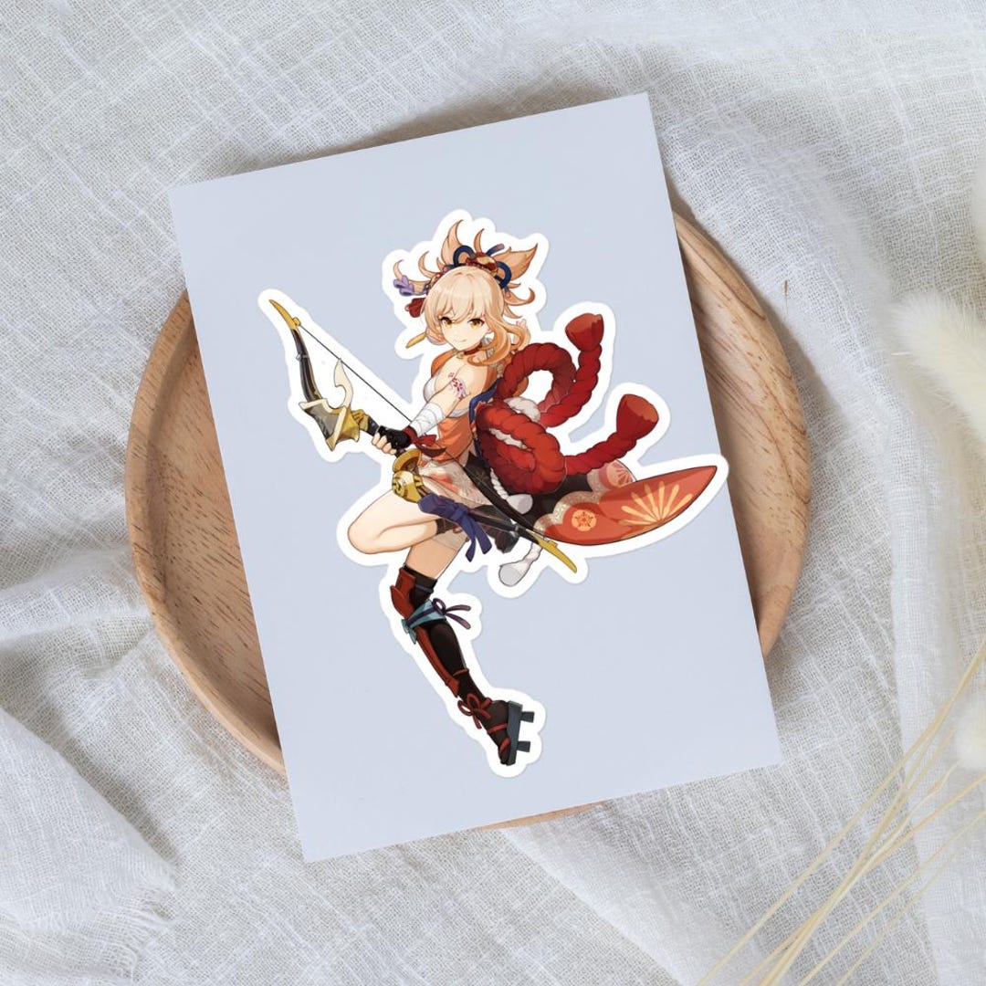 Genshin Impact Yoimiya Sticker - Etsy