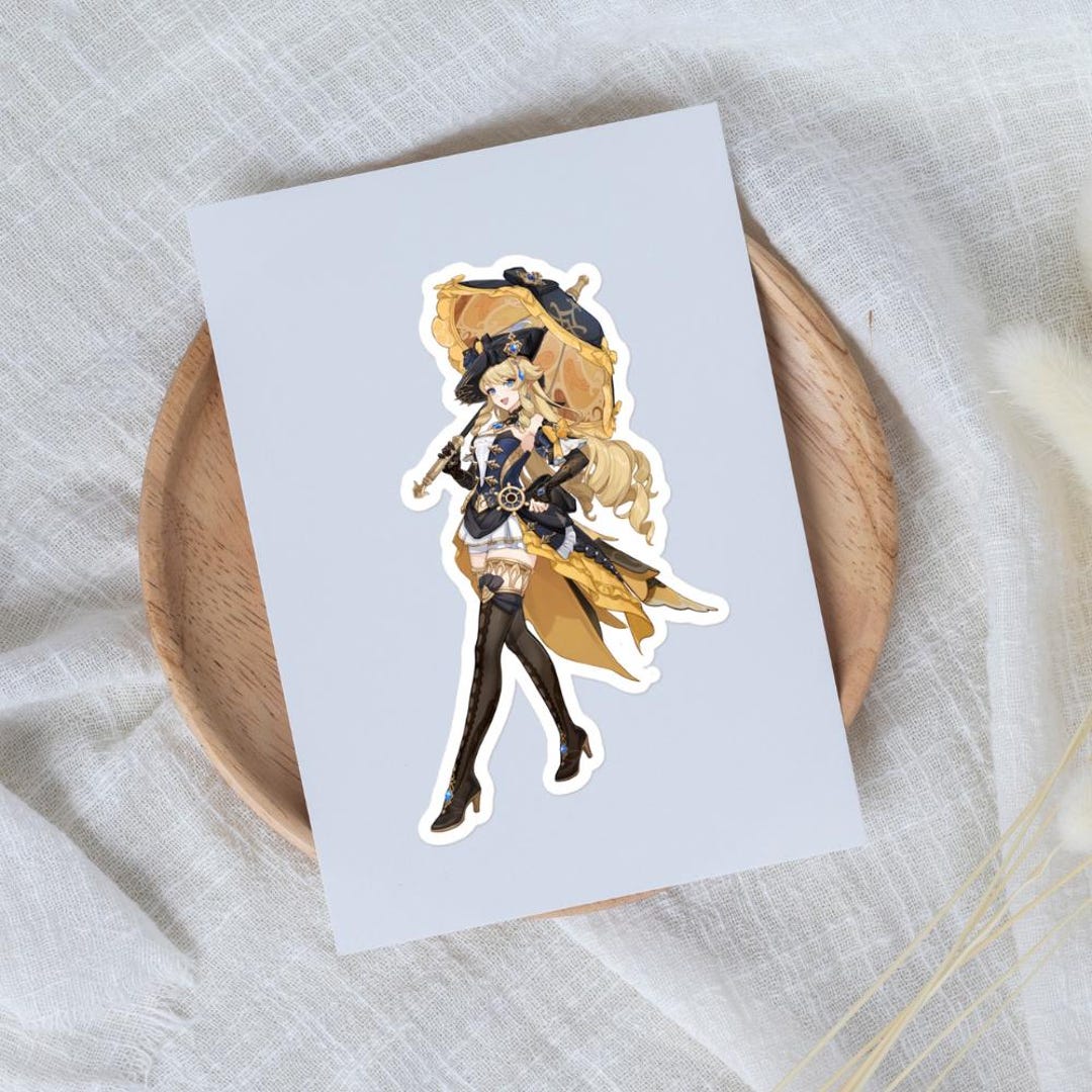 Genshin Impact Navia Sticker - Etsy