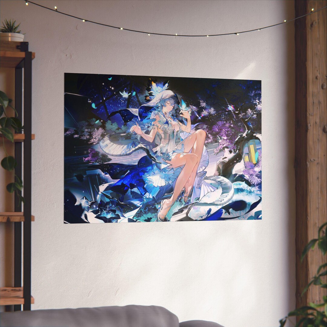 Matte Poster Wuthering Waves Shorekeeper, Anime and Gaming Poster ...