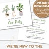 Editable Neighbor Contact Info Cards, Hello, New to the Neighborhood ...