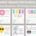 Easter Bunny Grams, INSTANT Download, PTA, PTO School Fundraiser ...