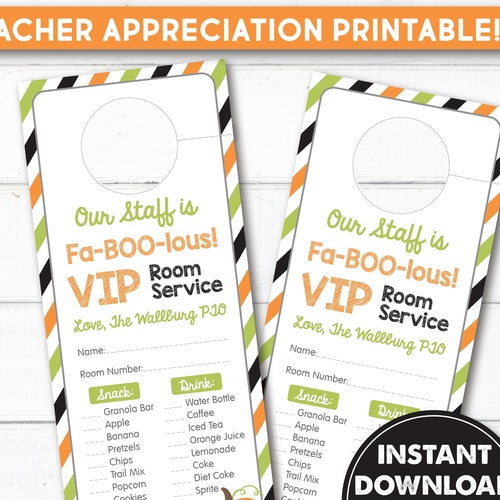 Editable Teacher & Staff Appreciation Printable Thanksgiving - Etsy