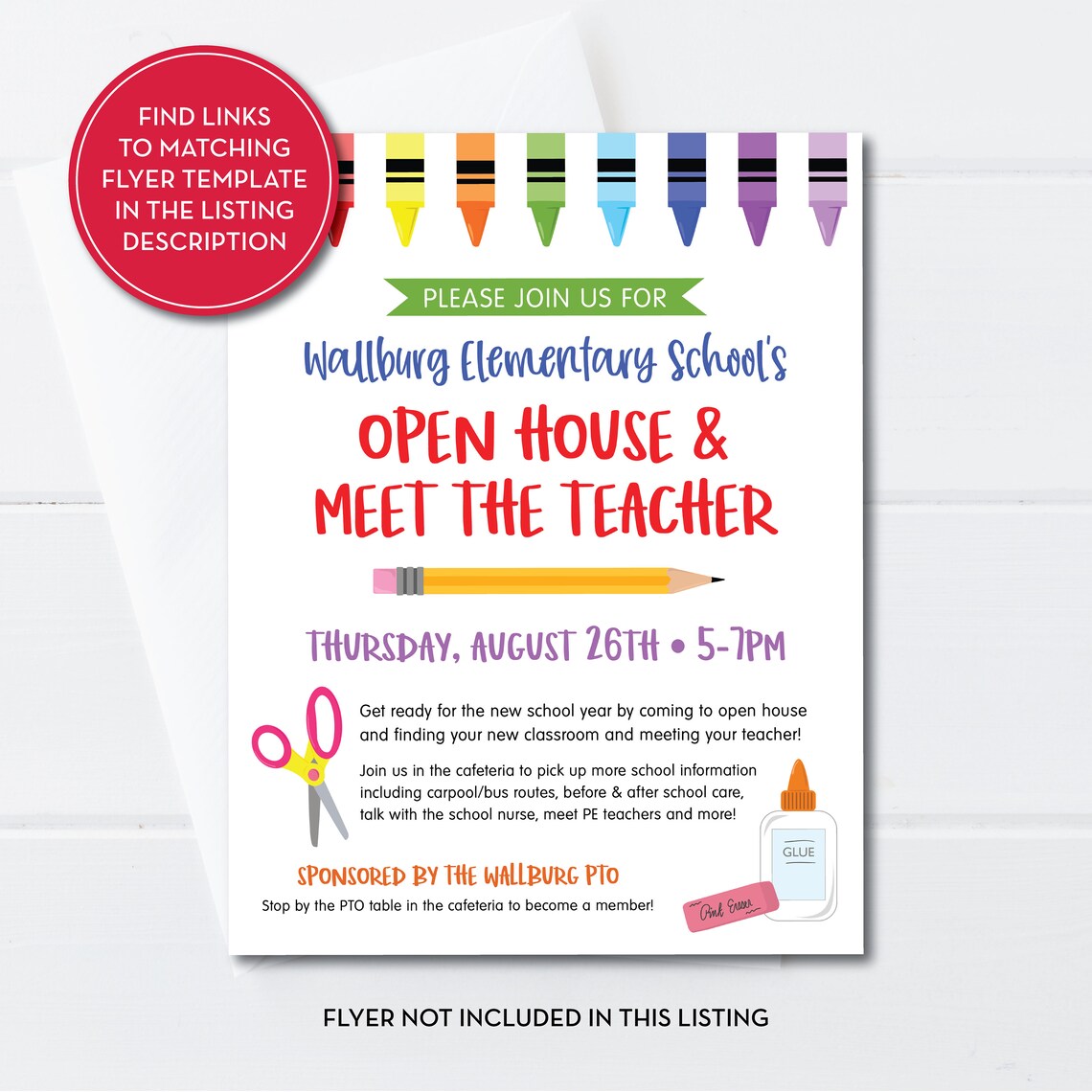 Editable Back to School Meet the Teacher Social Media Event - Etsy