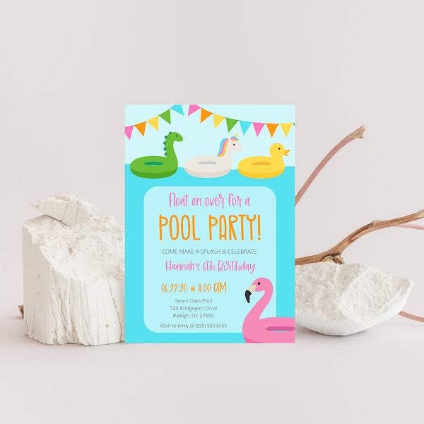 Tween Pool Party - Etsy