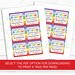 Editable Pop It 100 Days of School Tag, Poppin' 100 Days Card, Gift ...