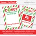 Donut Shop Gift Card Holder Christmas Gift Card Holiday - Etsy