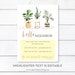 Editable Hello Neighbor Contact Info Cards, New to the Neighborhood ...