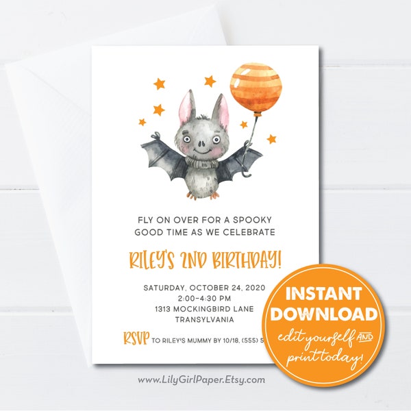 Bat Girl Party - Etsy