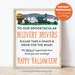 Halloween Delivery Driver Snack Station Sign, Halloween Deliveries ...